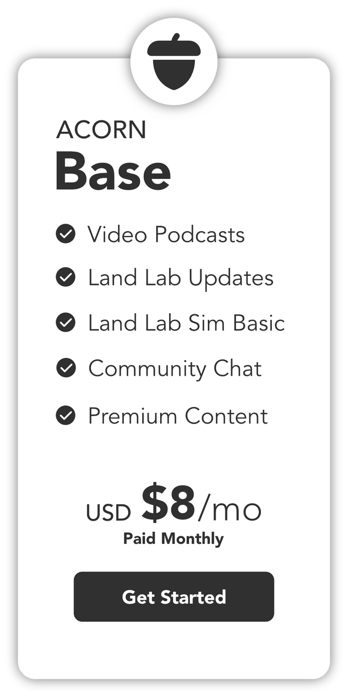 Acorn Access Pricing