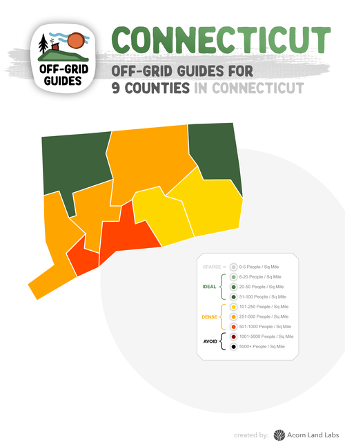 Connecticut Off-Grid Guide PDF Download: 9 Counties Rated